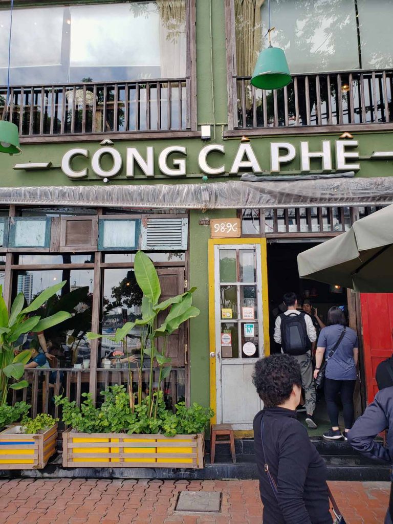 CONG CA PHE – Vietnam coffe shop extraordinaire – TheLosAngeleno